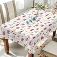 54x54in Square Printed Tablecloth Easy-Care Decorative Table Cloth for ...