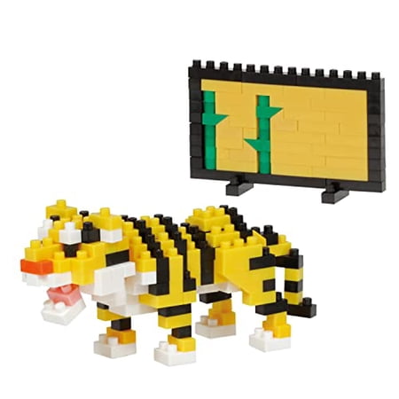 nanoblock -Tiger [Animal], Nanoblock Collection Series Building Kit ...