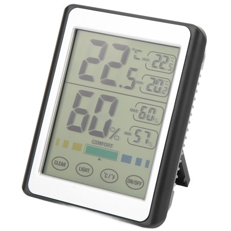 Thermometer Hygrometer, 10%~99% ABS Plastic Shell Temperature And ...