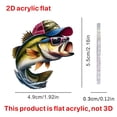 10 Pack Of Wearing Hat Cool 2D Flat Pendant Pendant Car Rearview Mirror ...
