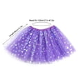 Ediodpoh Carnival Tutu Dancing Skirt Mesh Skirt with Pattern and ...