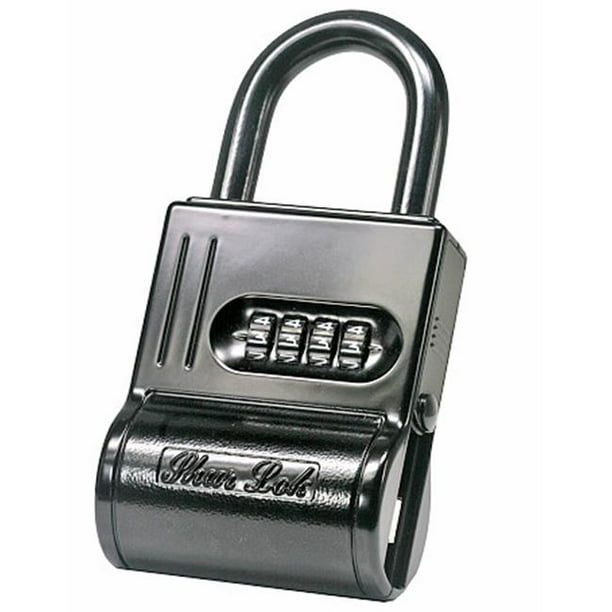 ShurLok Key Storage Lock Box- Black - Walmart.com - Walmart.com