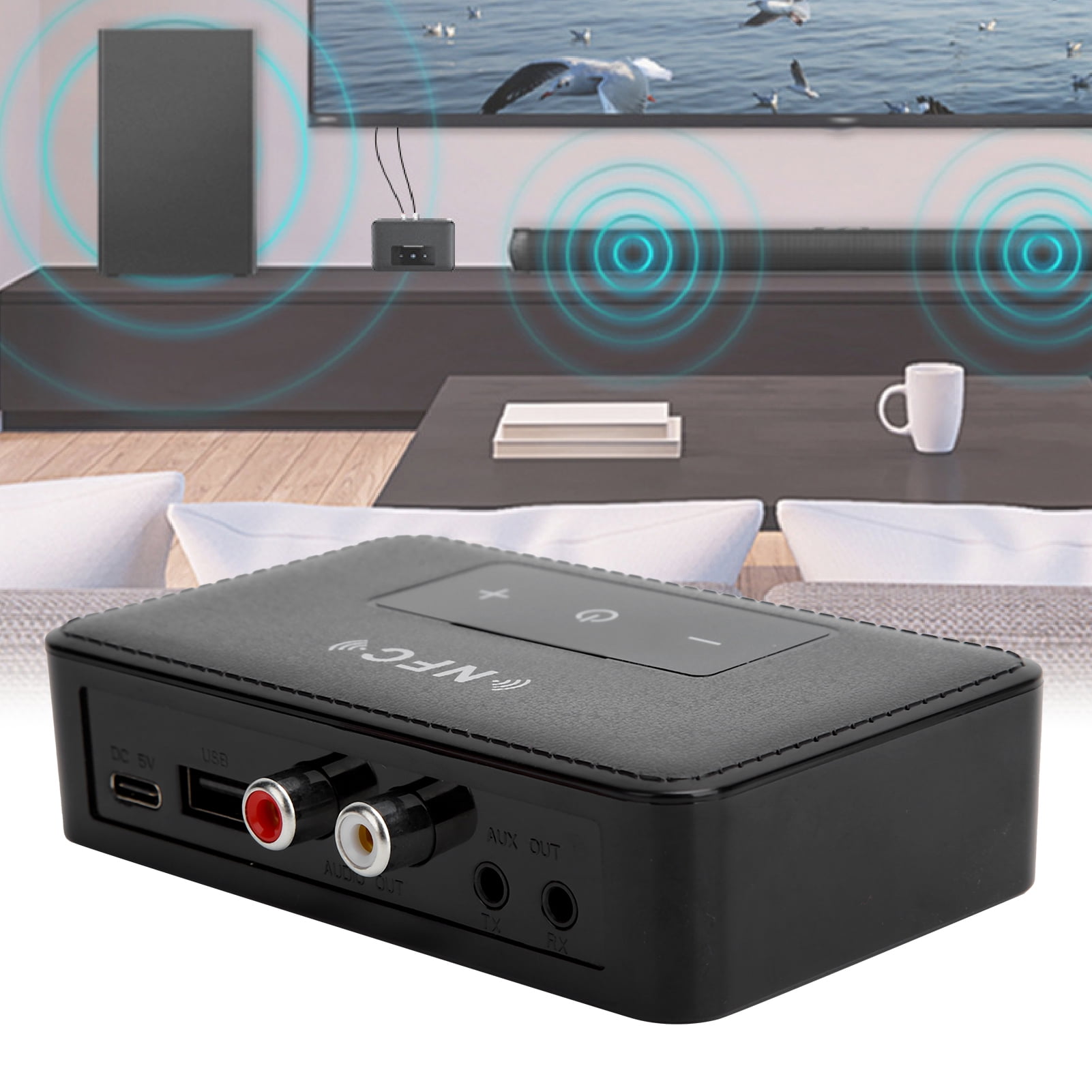 Adaptador USB ANGGREK NFC Transmisor HiFi sonido sin pérdidas | Bodega ...