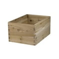 NuBee 8 Frame Deep Brood Box with Frames & Foundations (Unassembled ...