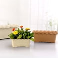 1 Pack Window Box Planter, 16.38Inches Flower Window Box Rectangular ...