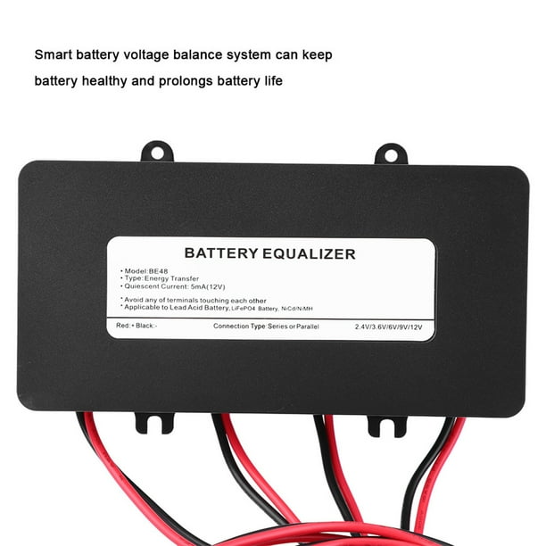Battery Equalizer Black Solar System Balancer 48V, Extends Battery Life ...