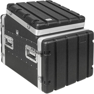 Sound Town 14U PA DJ Pro Audio Rack/Road ATA Case with 11U Slant Mixer ...