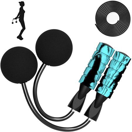 Cordless Jump Rope, 2 in 1 Training Ropeless Skipping Rope Ideal for ...