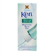 Keri Moisturizing Shower and Bath Oil, 16 oz, Emollient-Rich ...