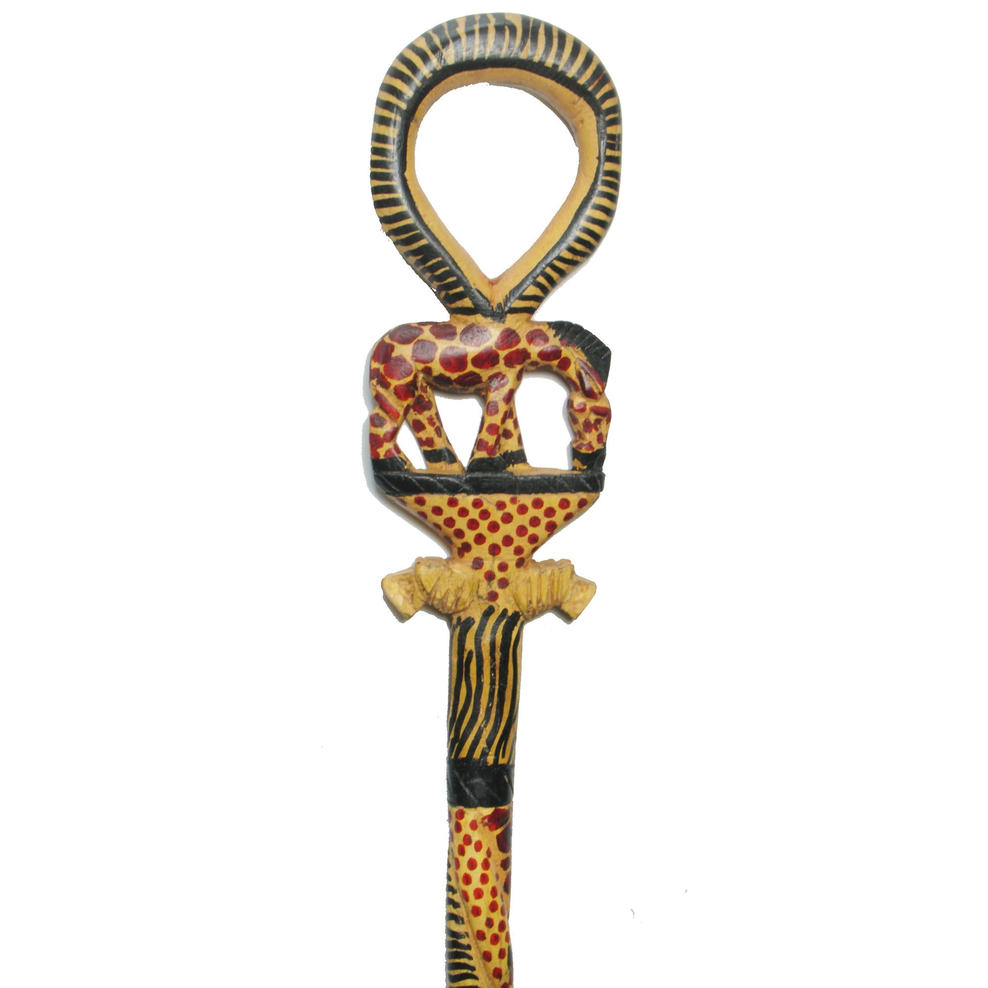 Walking Stick Hand Made in Kenya from Native African Neem Wood Home ...