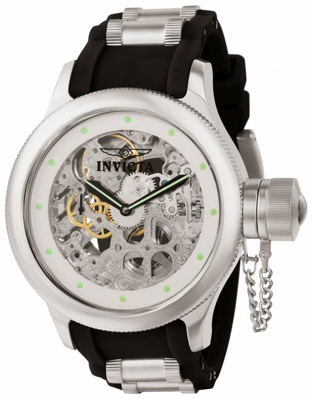 Invicta Russian Diver Skeletonized Mechanical Men's Watch 1242 ...