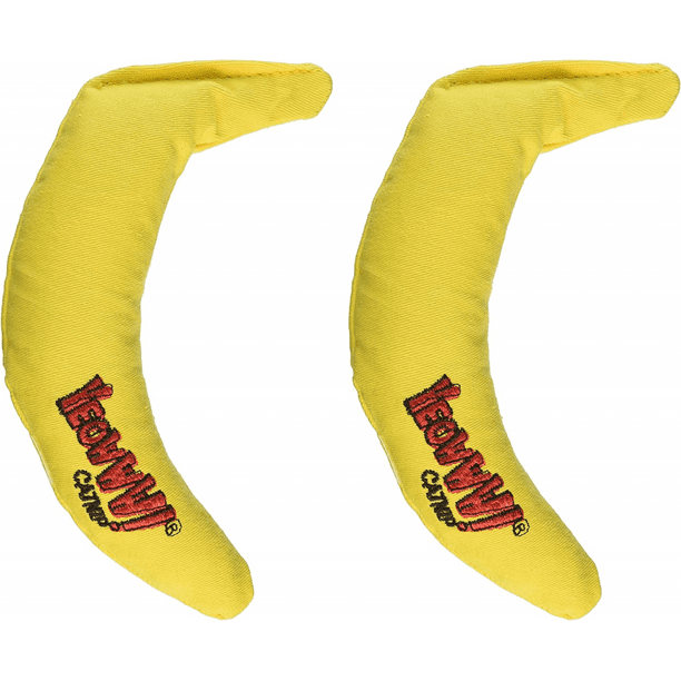 Wekity Yellow Banana Catnip Toy (2 Pack) - Walmart.ca