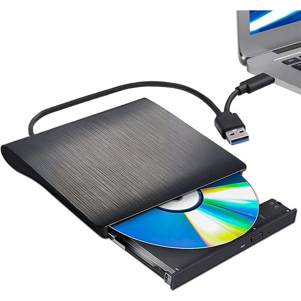 Unidad externa de CD/DVD USB 3.0/Tipo C de interfaz doble | Walmart en ...