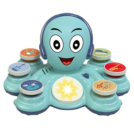 Onever Electric Octopus Toy Funny Music Early Educational Toy Cartoon ...