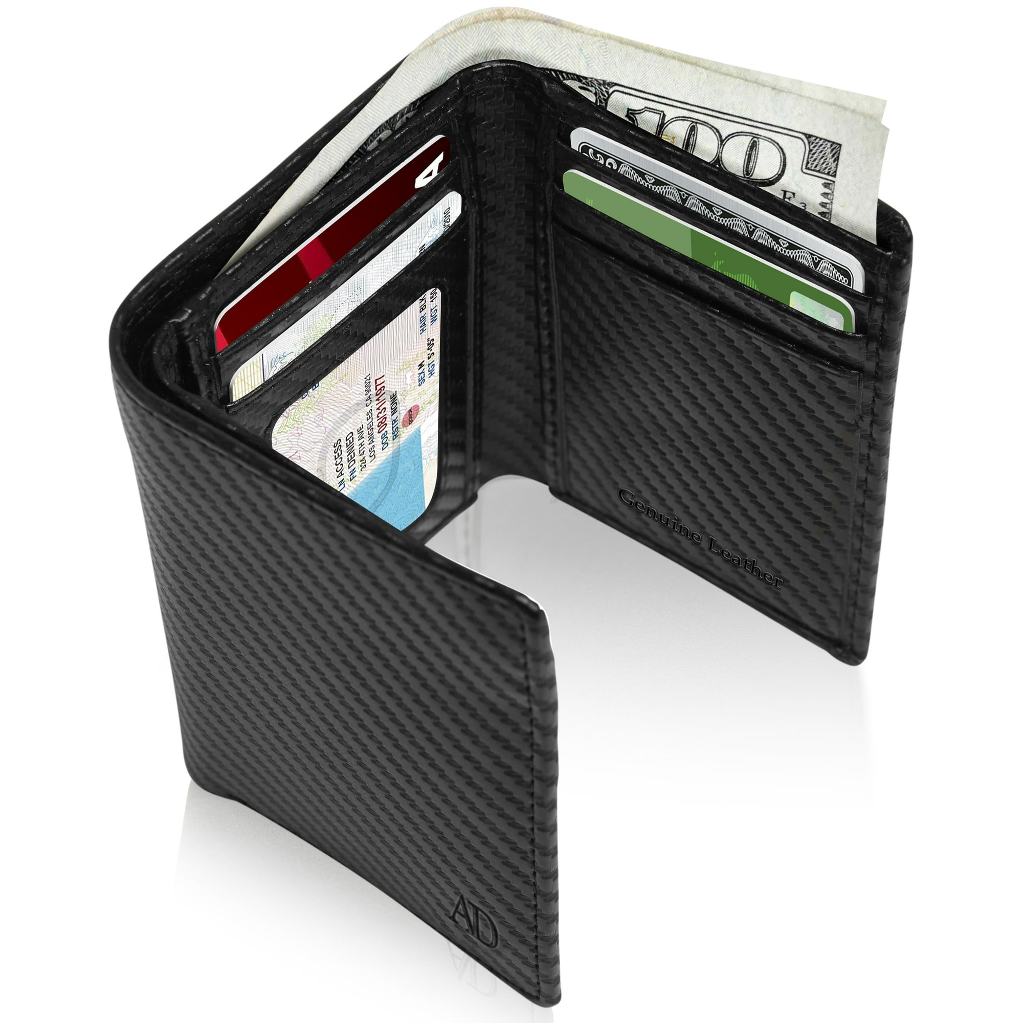 Click here for Access Denied Trifold Wallets For Men Rfid - Leath... prices
