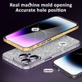 3PCS Glitter Skin Protector Compatible for iPhone 13 Pro Max, LucBuy ...