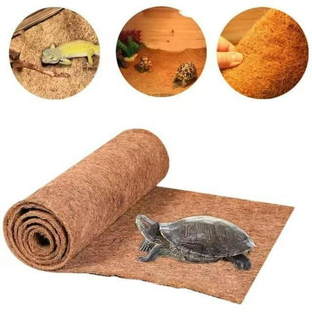 60*40cm PET coco Brown pad reptile breeding tortoise Box pad Green ...