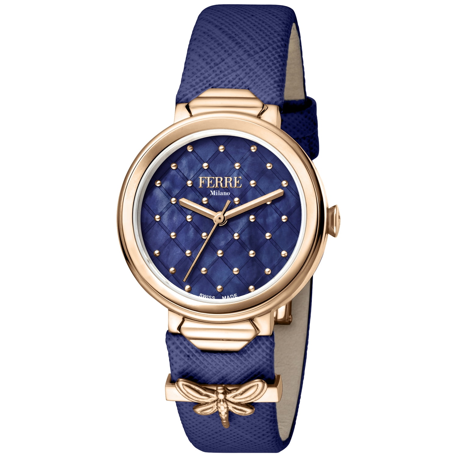 Ferre Milano Women's Classic Blue Dial Watch - FM1L124L0041 - Walmart.com