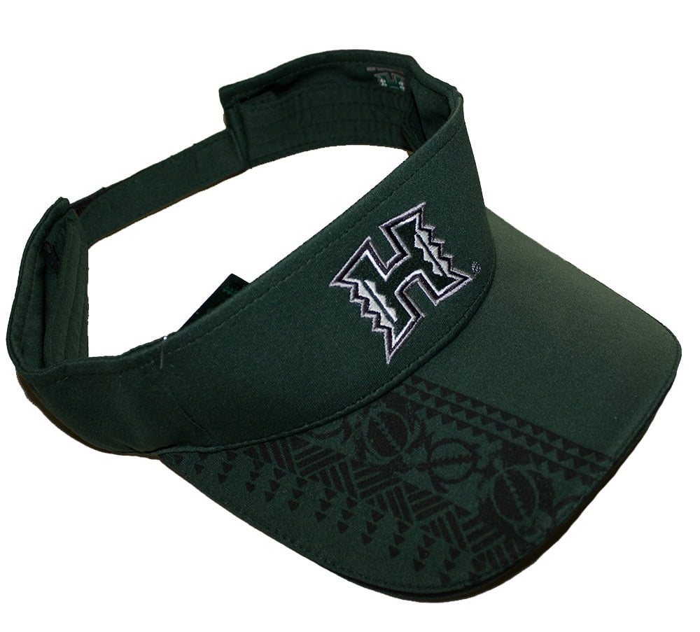 University of Hawaii New Season Warriors Visor, Green Color - Walmart.com