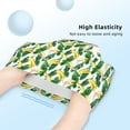 Cauagu Banana Tree Leaves Print Brief Underwear Stretch Cotton Panties