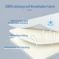 Quiet Comfort 200 Thread Count Waterproof Mattress Pad, Twin - Walmart.com Quiet Comfort 200 Thread Count Waterproof Mattress Pad, Twin - Walmart.com