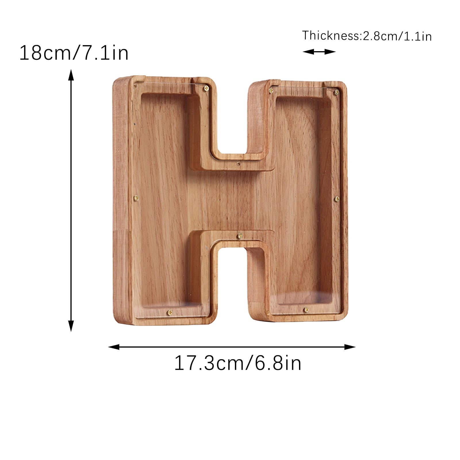 Click here for Agiferg Personalized Wooden Name Money Box Wooden... prices