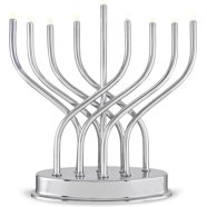 Rite Lite 10.75" Hanukkah Emoticon Hand Painted Ceramic Menorah ...