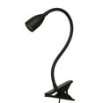 Mainstays 13" LED USB-Powered Dimmable Clip-on Task Lamp, Black ...