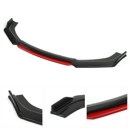 Front Lip, Fydun Universal Front Bumper Lip Spoiler Chin Body Kit ...