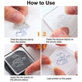 PVC Plastic Stamps for DIY Scrapbooking Photo Album Decorative Cards ...