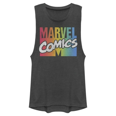 Marvel Classic Comics Spectrum Logo Women's Muscle Tank | Walmart Canada