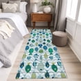 Blue Fishes Kitchen Runner Rug 2x6 Washable Runners for Hallway Non ...