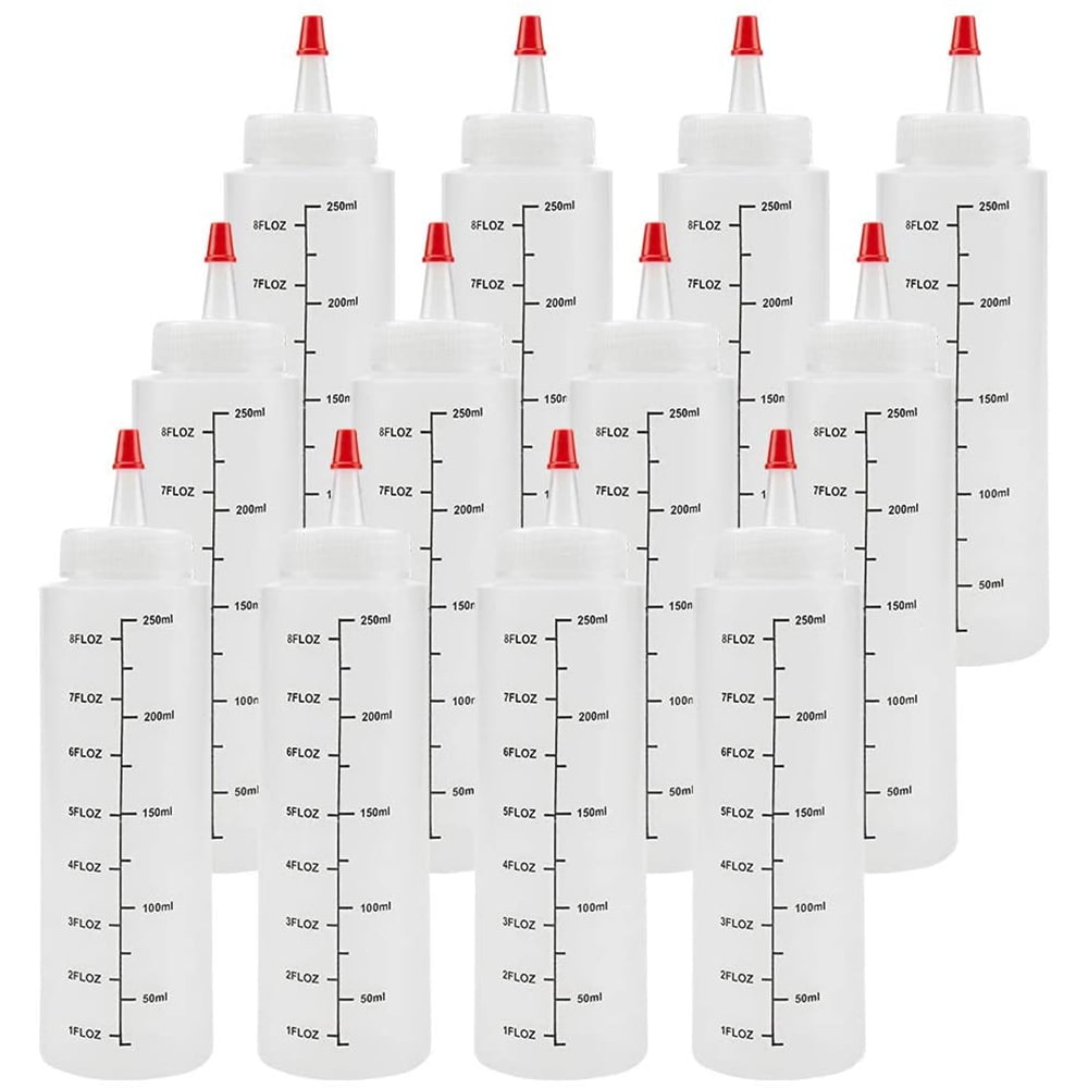 Click here for Unbranded 12-Pack 8 Oz Condiment Squeeze Bottles W... prices