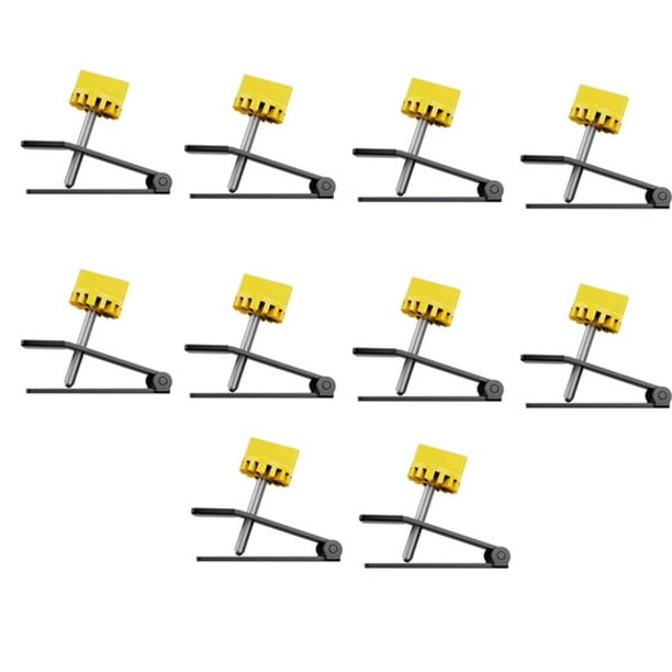 Symkmb 10Pcs Set Manual Tile Locator Wall Tiles Height Regulator ...