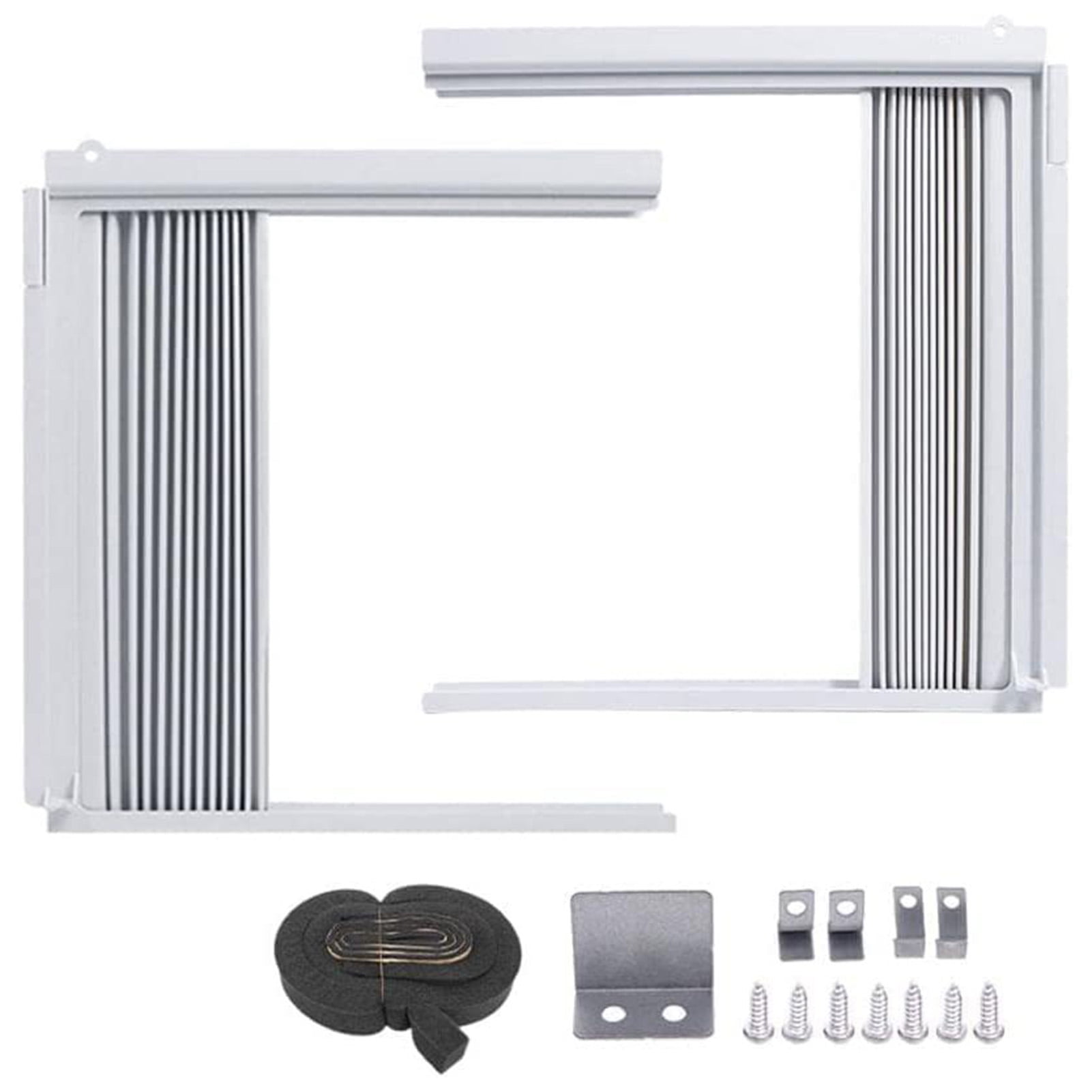 SSBSM Premium Window Air Conditioner Side Panels with Frame, AC Unit ...