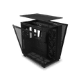 NZXT H9 Flow - All Black - CM-H91FB-01 - Dual-Chamber Mid-Tower Airflow Case - Walmart.com