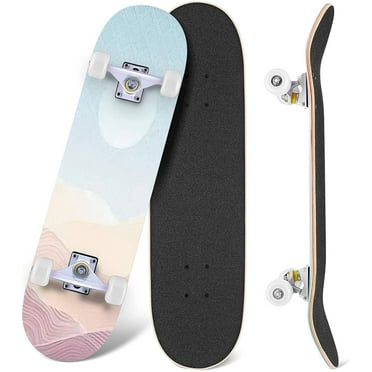 WHOME Cruiser Skateboards - 22 Inch Skate Board for Adults/Kids ...