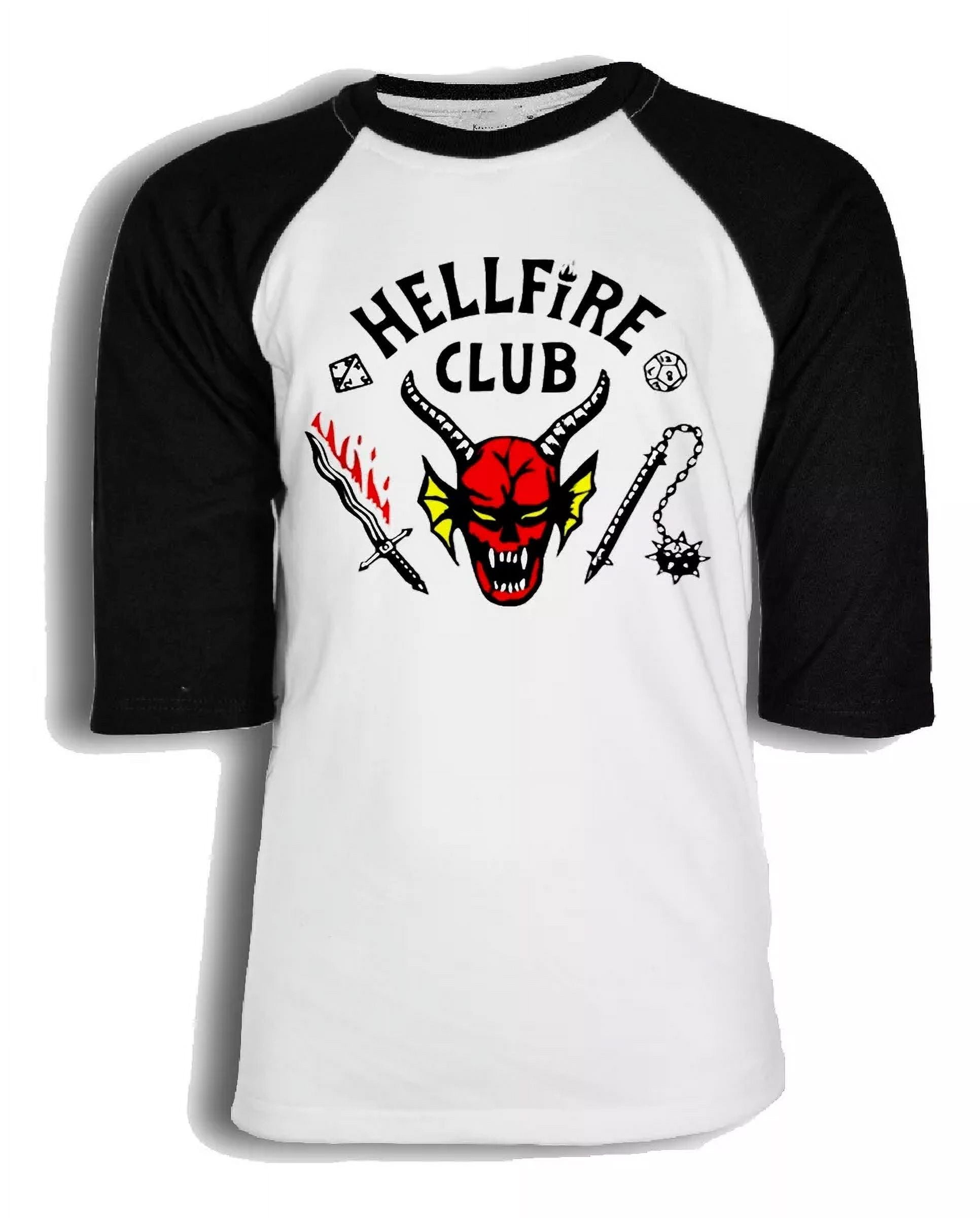 Playeras Hell Fire Club De Stranger Things P Toda La Familia | Walmart en línea