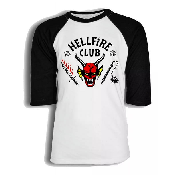 Playeras Hell Fire Club De Stranger Things P Toda La Familia | Walmart ...