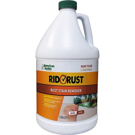 American Hydro Systems 2662 Rid O Liquid Rust Stain Remover, 1-Gallon ...