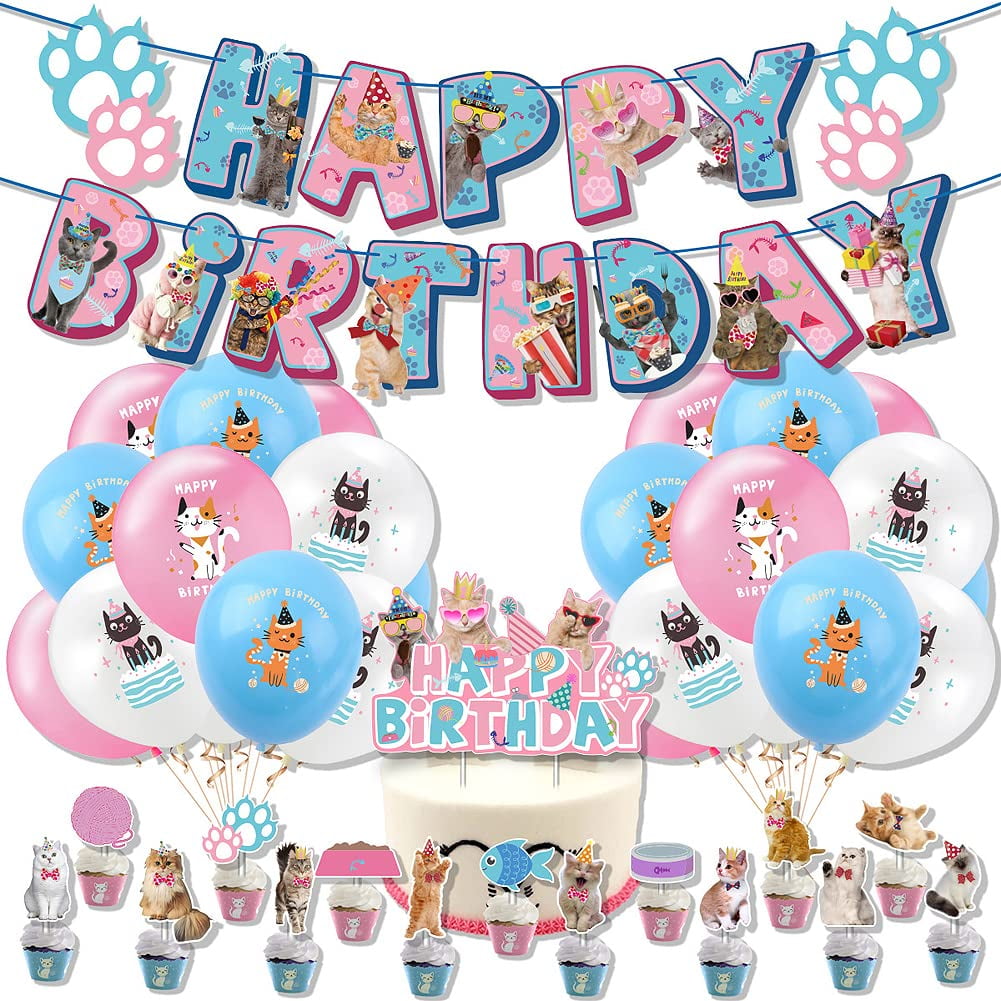 Cat Themed Birthday Party