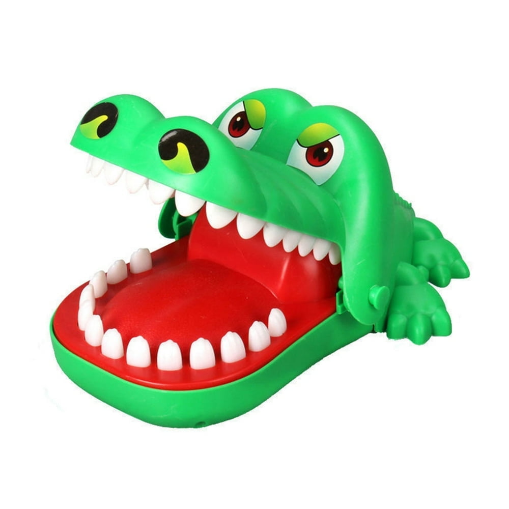 Click here for Eigthtail Green Crocodile Teeth Toy Game Funny All... prices