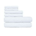 Hart Diamond 6 Piece Textured Towel Set in Citadel Blue - Walmart.com