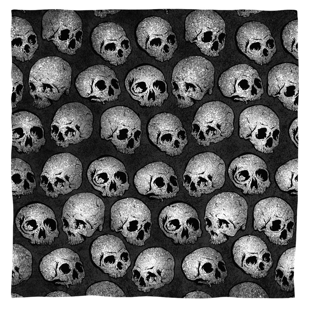 - Skulls - Bandana - 22" x 22" - Walmart.com