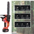 12-inch Electric Chain Saw 21V Brushless Mini Cordless Chainsaw ...
