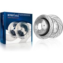 Detroit Axle - Rear 2pc Brake Rotors for 00-05 Ford Excursion, 99-04 F ...