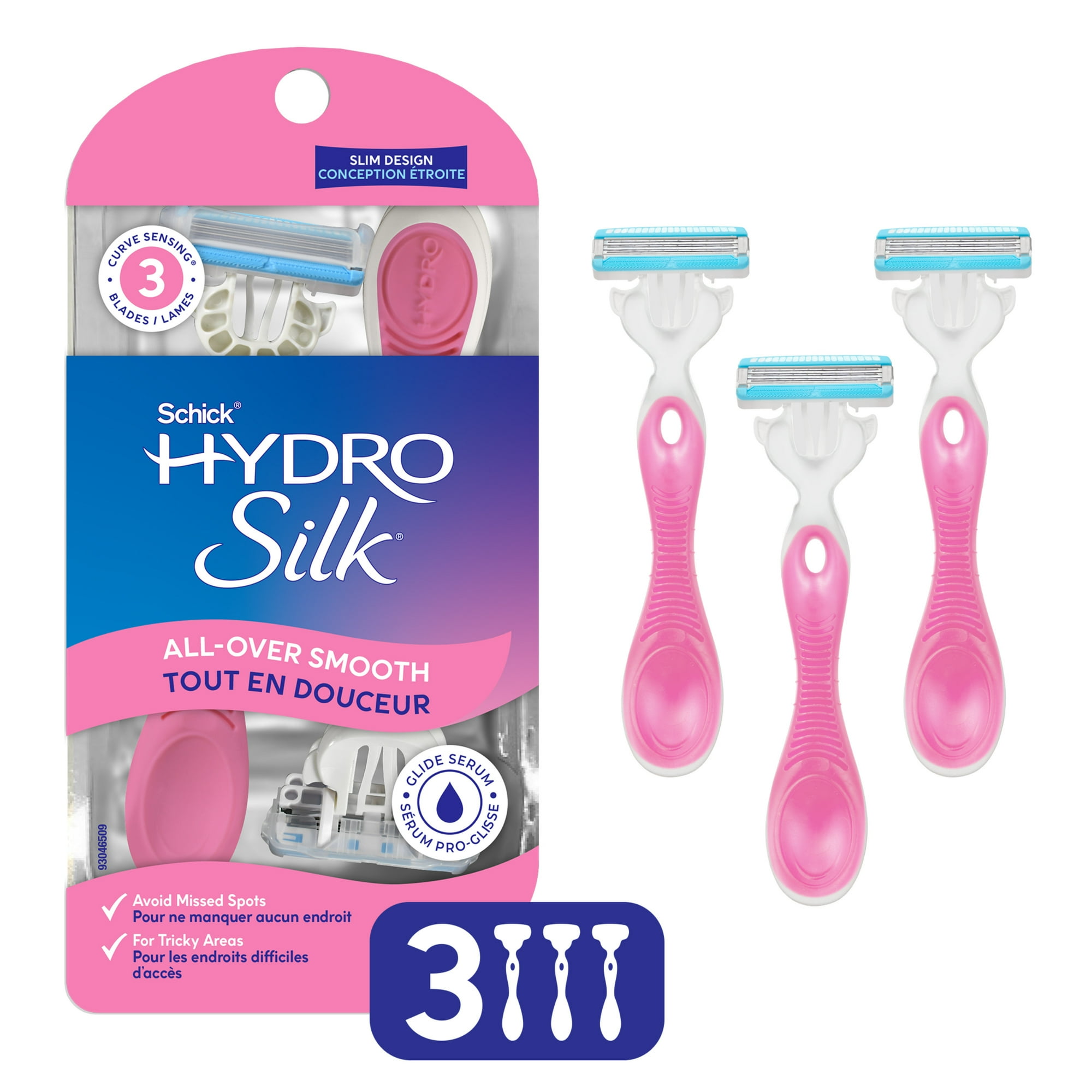 Click here for Schick Hydro Silk All-Over Smooth 3-Blade Disposab... prices