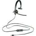 Logitech H650e USB Single-Ear Corded Headset, 981-000513 - Walmart.com