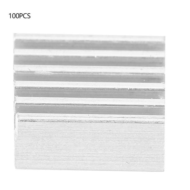 Aluminum Radiator, Board Cooler, 100Pcs 6063-T5 For Electron Tube Power ...