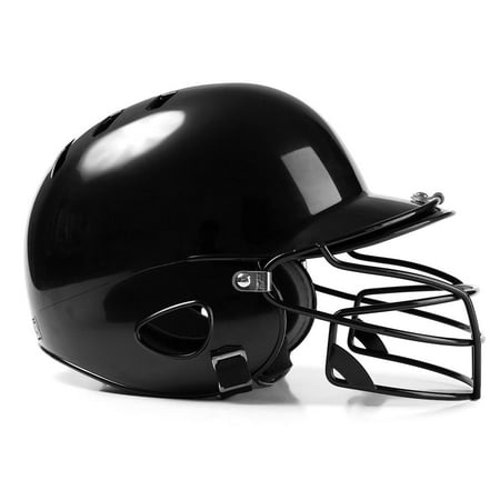 Baseball Softball Batting Helmet With Face Cover Dual Density Impact ...